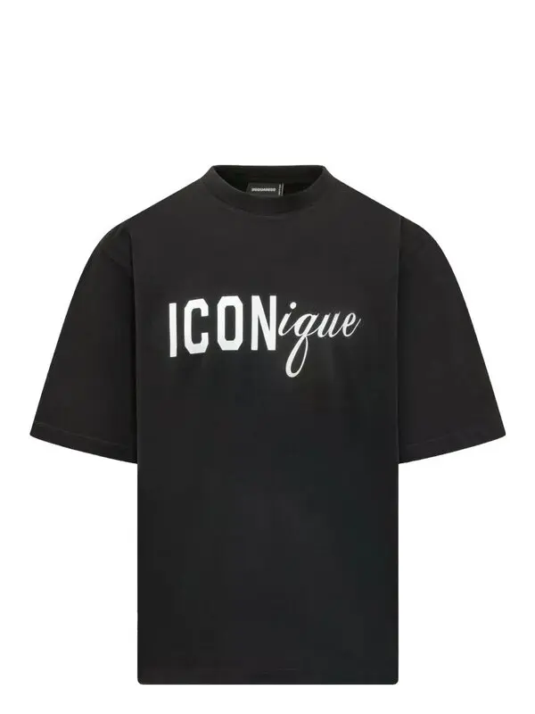 Dsquared2 Iconique Loose Fit T-shirt - Black