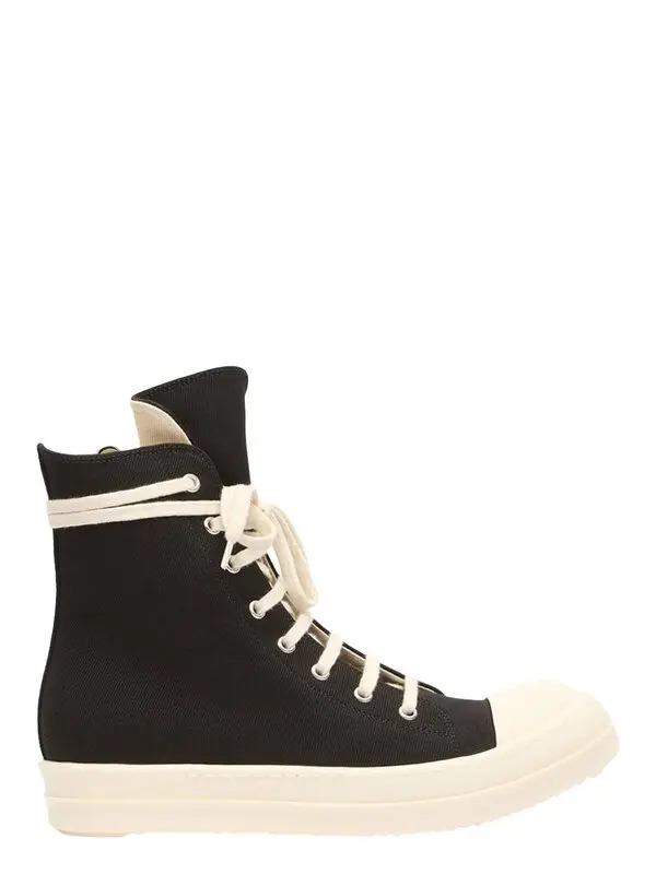 Rick Owens Scarpe Denim - Black