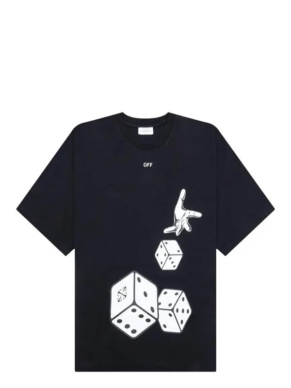 Off-White Dice Skate Tee - Black