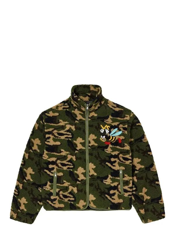 VALE FOREVER Lenny Camo Fleece - Brown