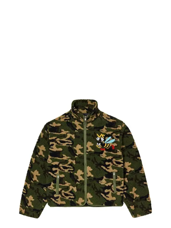 VALE FOREVER Lenny Camo Fleece - Brown