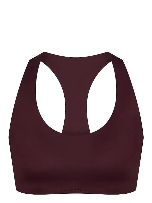 NIKESKIMS Shine Racer Back Bra - Red