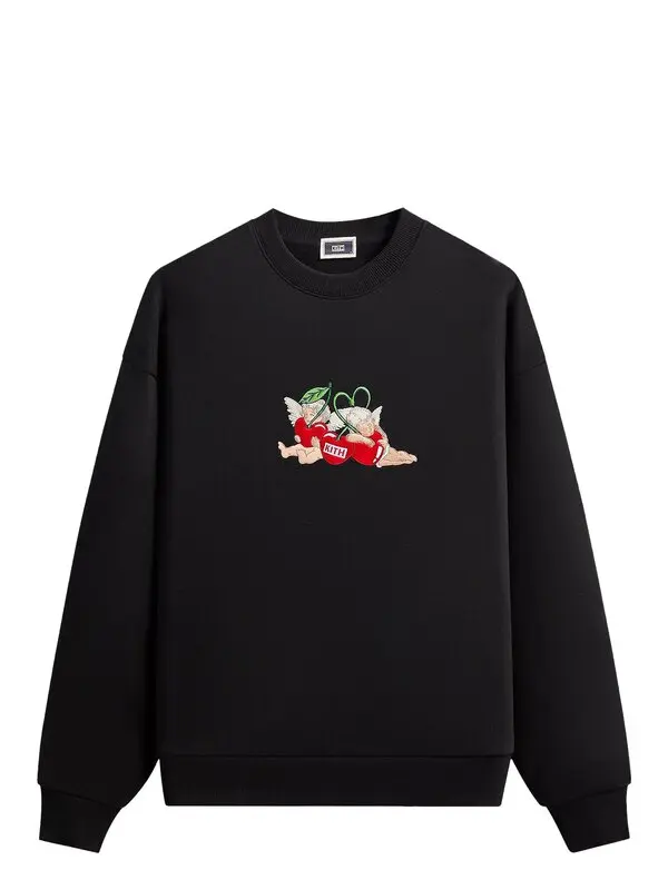 Kith Cherry Bunch Nelson Crewneck - Black