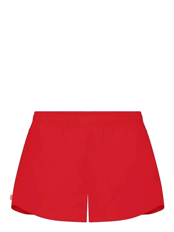 NIKESKIMS Woven Nylon Runner Shorts - Red
