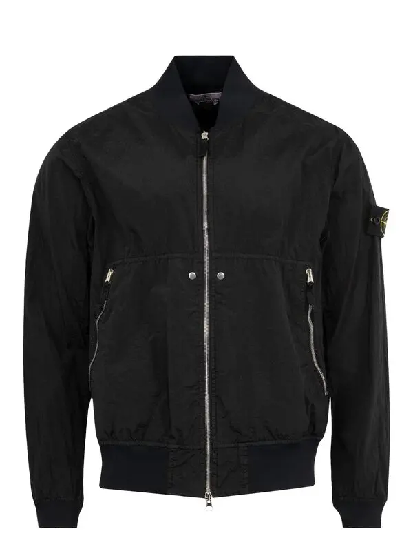 Stone Island Bomber Jacket - Black