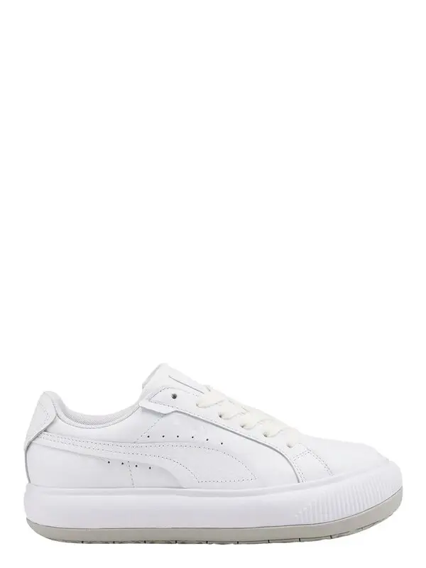 PUMA Suede Mayu Raw Leather - White