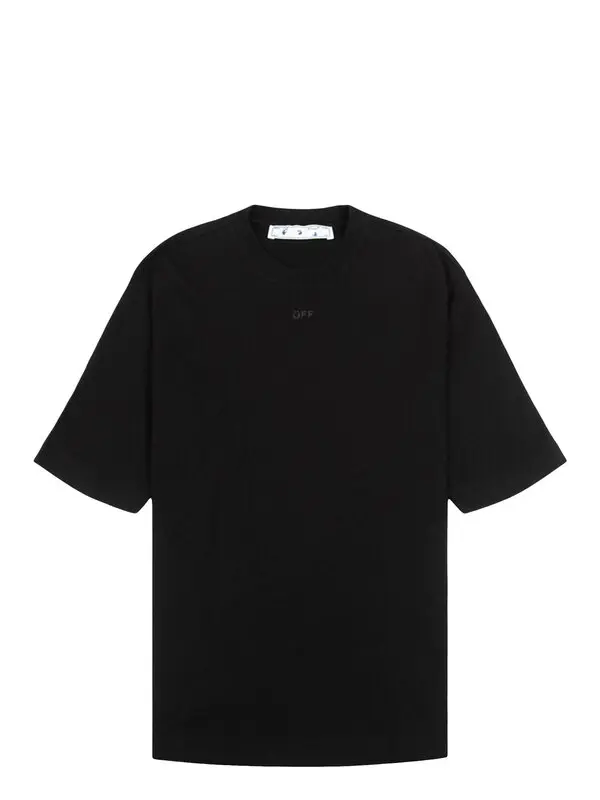 Off-White Rubber Arrow Skate Tee - Black