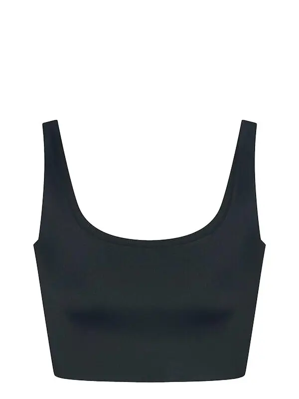 NIKESKIMS Shine Scoop-neck Bra Top 'dark Teal/dark Teal - Blue