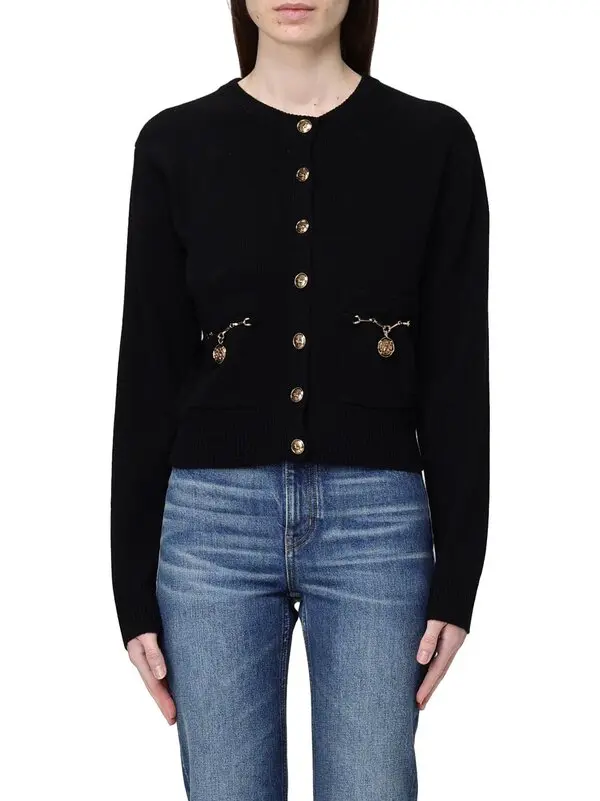Chloé Wool Cardigan - Black