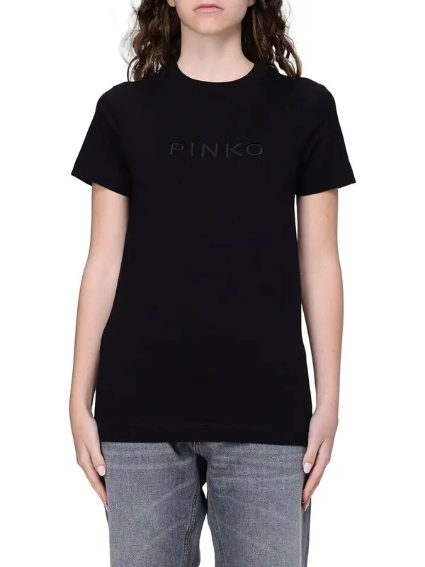 Pinko Logo T-shirt - Black