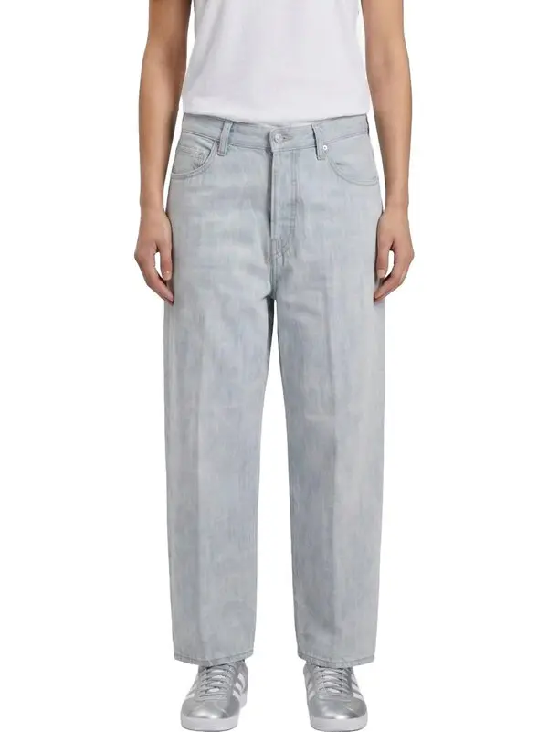 HAIKURE Bleached Denim Jeans - Blue