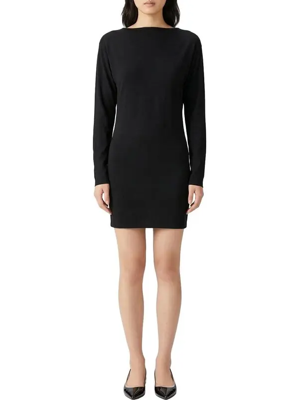 Jacquemus Long Sleeve Dress - Black