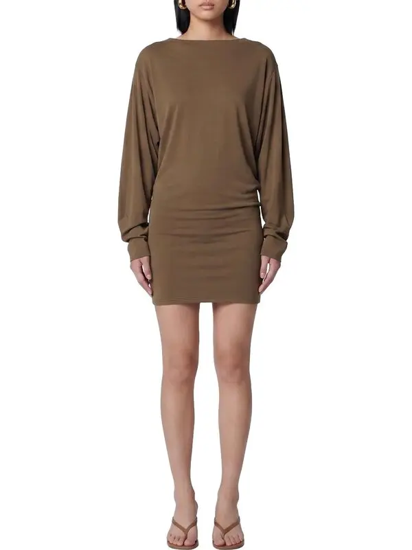 Jacquemus Viscose Blend Mini Dress - Green