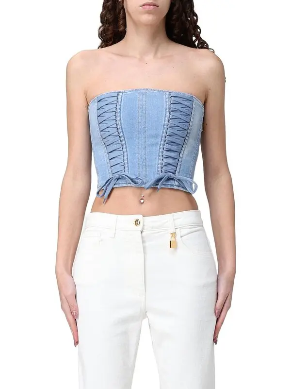 Elisabetta Franchi Top - Blue