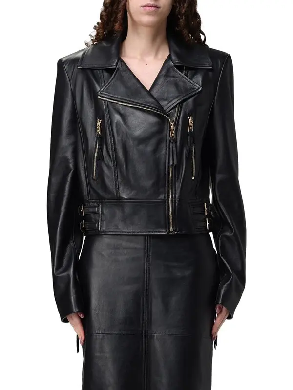 Elisabetta Franchi Biker Jacket - Black