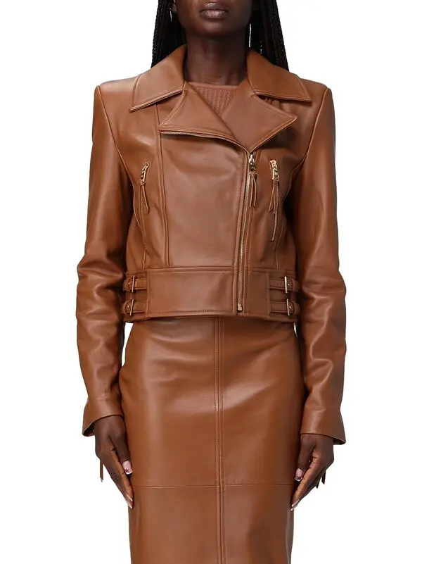 Elisabetta Franchi Biker Jacket - Leather