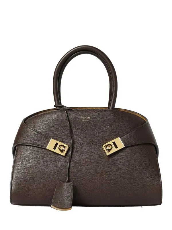 FERRAGAMO Top Handle Handbag - Dark