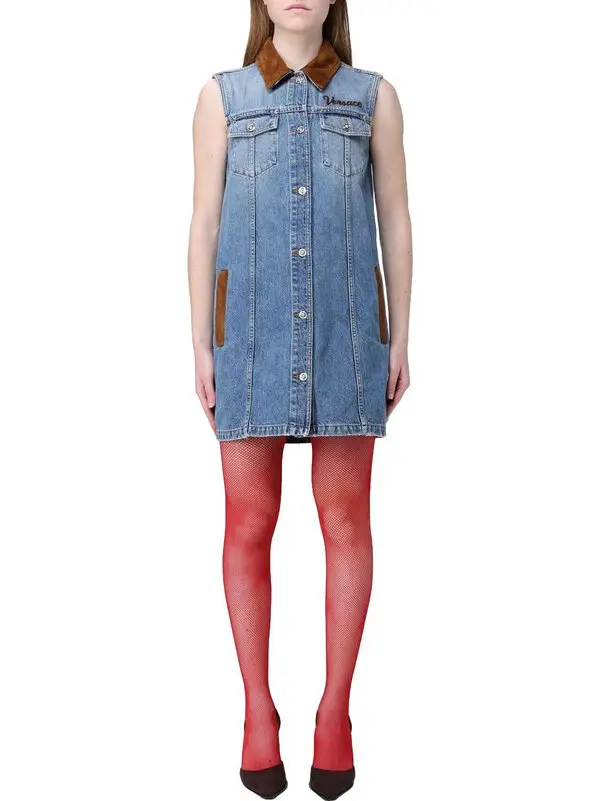 Versace Dress - Denim