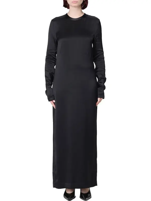 TOTEME Long Sleeve Dress - Black