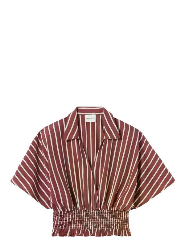 Claudie Pierlot Striped Top - Red
