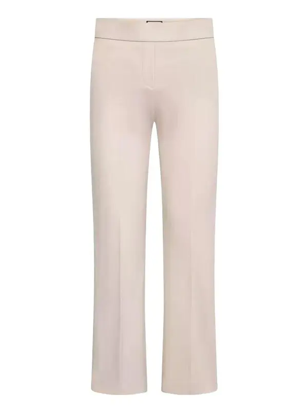 Seductive Concealed Closure Trousers - Neutrals