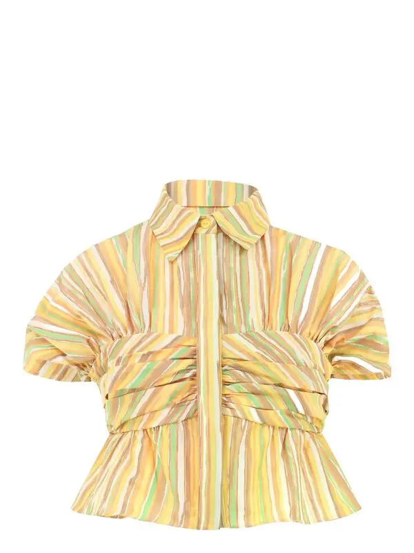 Alexis Arya Striped Top - Yellow
