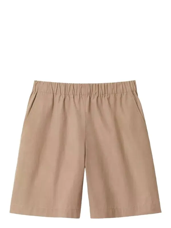 Lafayette 148 New York Cotton Shorts - Neutrals