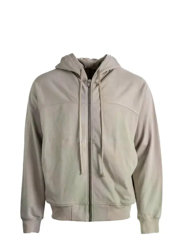 Rick Owens Zip-up Hoodie - Neutrals