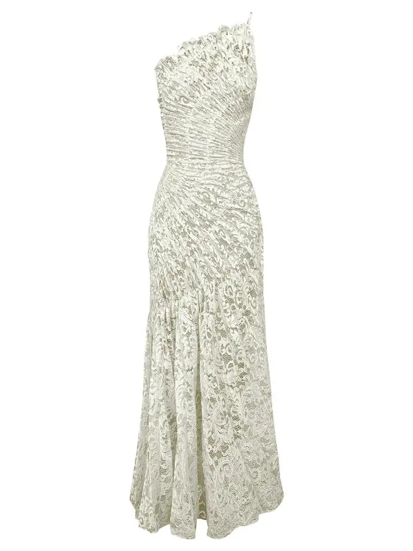 GEORGIA HARDINGE Utopia Lace Maxi Dress - Ivory