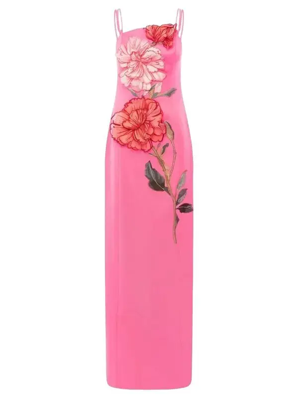 LEO LIN Arianna Floral Maxi Dress - Pink