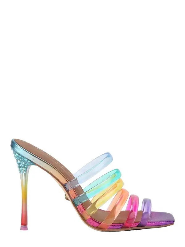Kurt Geiger Jelly Strap Embellished Sandals - Pink