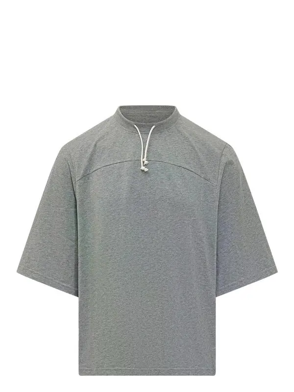 MORDECAI Cord Band T-shirt - Grey