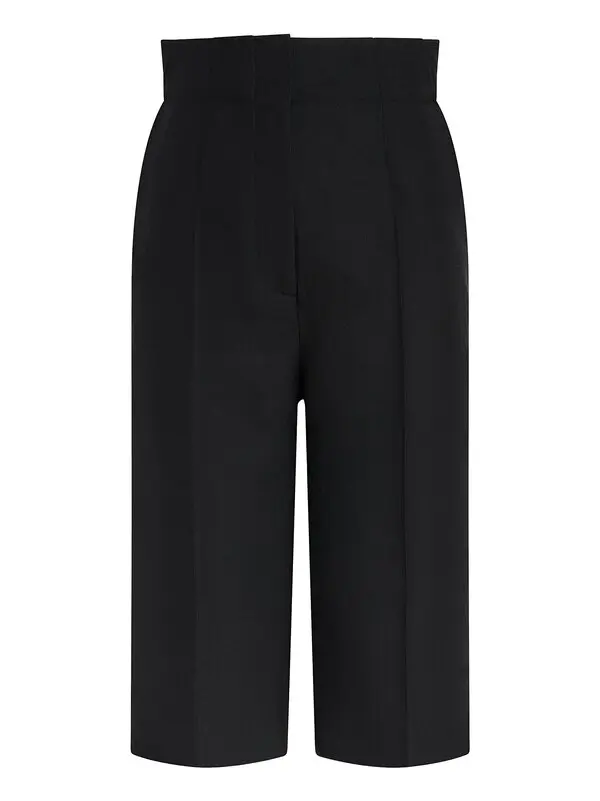 Khaite Raelle Tailored Shorts - Black