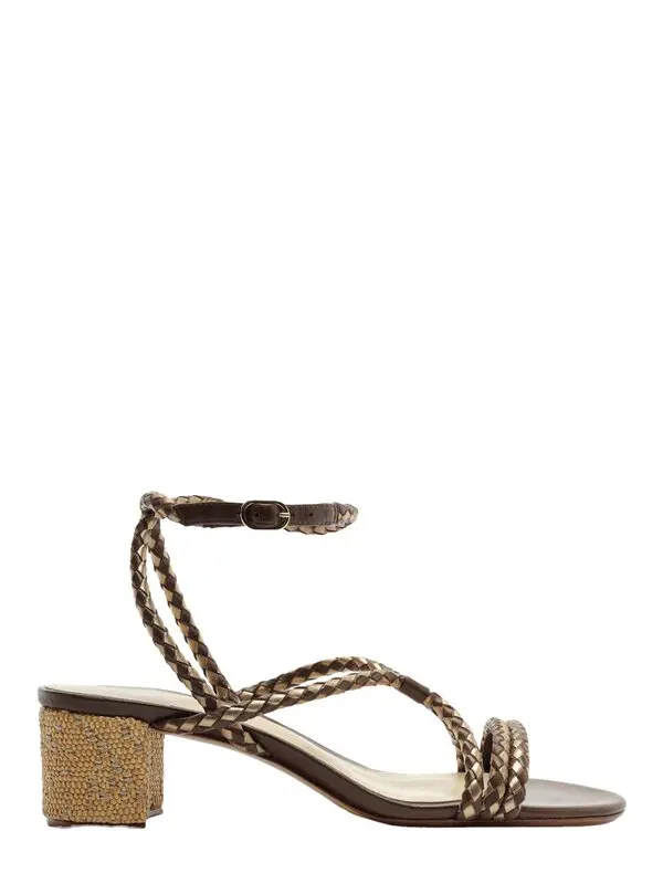 ALEXANDRE BIRMAN Elba Leather Sandals - Multi