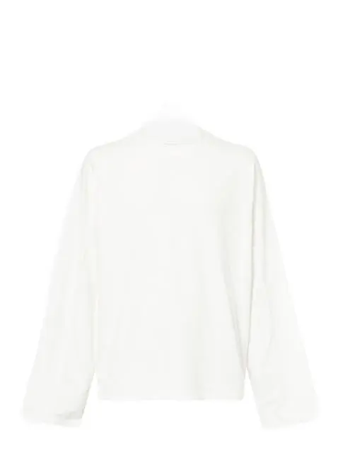 ENTIRE STUDIOS Long-sleeve Relaxed Cotton-jersey T-shirt - White
