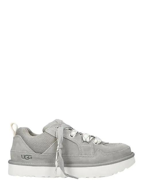UGG Lowmel Suede Trainers - Grey Mixed