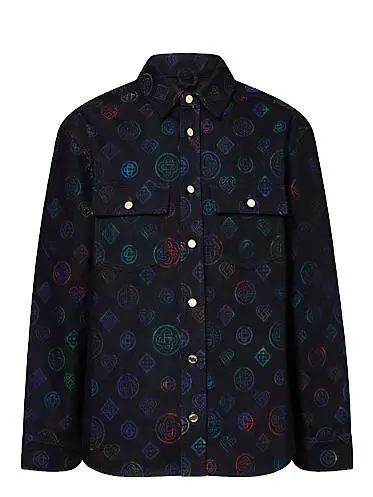 Casablanca Heatmap Denim Shirt - Multi