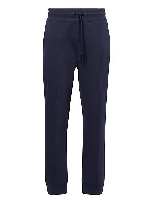Gant Interlock Tapered Cotton-blend Jogging Bottoms Xxl - Evening Blue