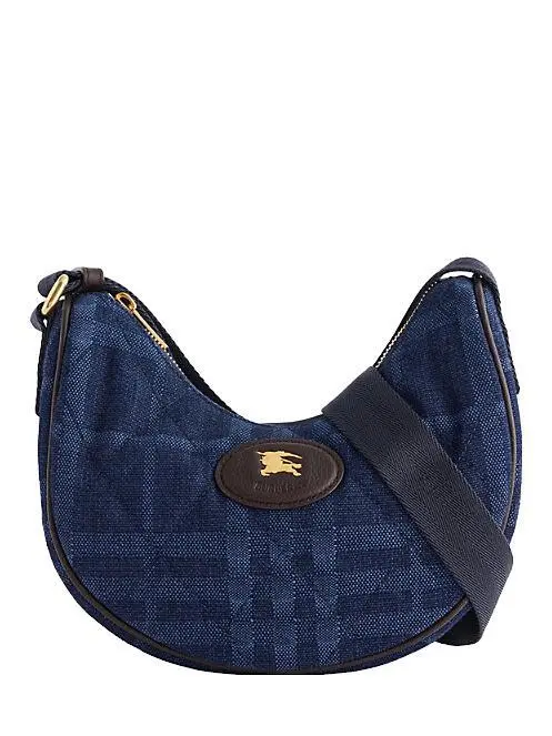 Burberry Woven Cross-body Bag - Blue