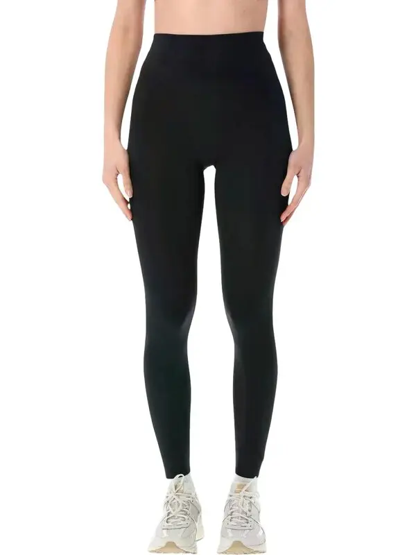 Nike Zenvy High-waisted Leggings With Logo Detail - Black