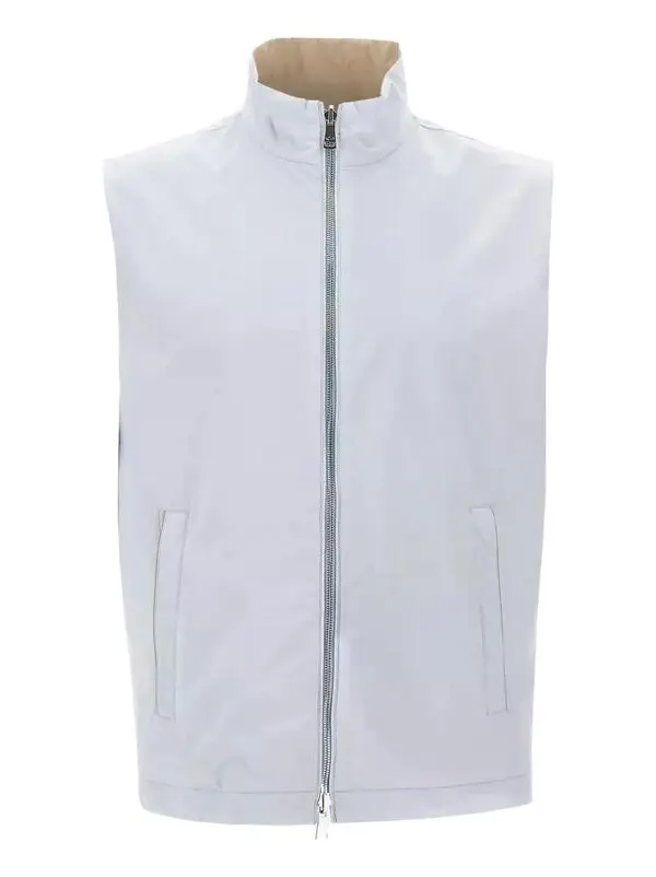 Paul & Shark Reversible Zip-up Gilet - Blue