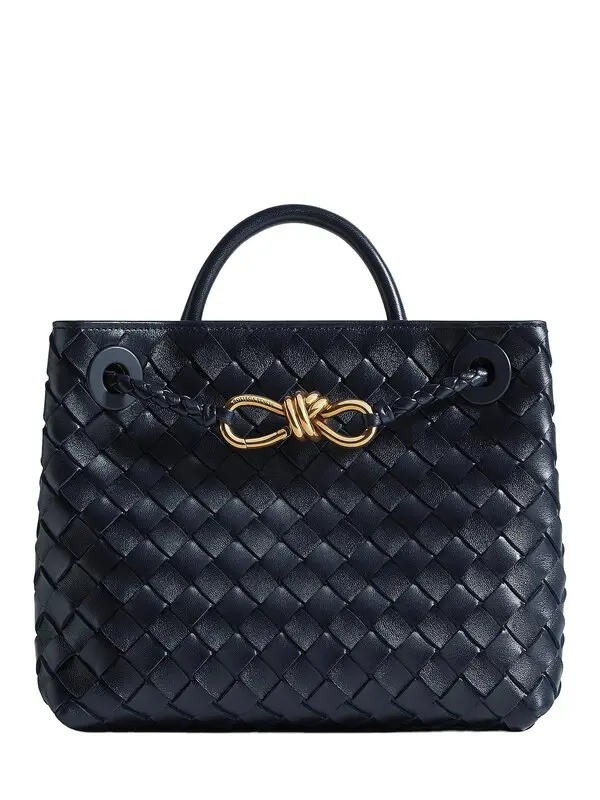 Bottega Veneta Small Andiamo - Midnight