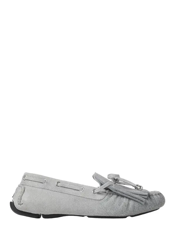 JIMMY CHOO Manon F Loafers - Dove/silver