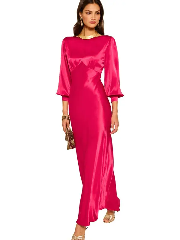 Rixo Marni Gown - Pink