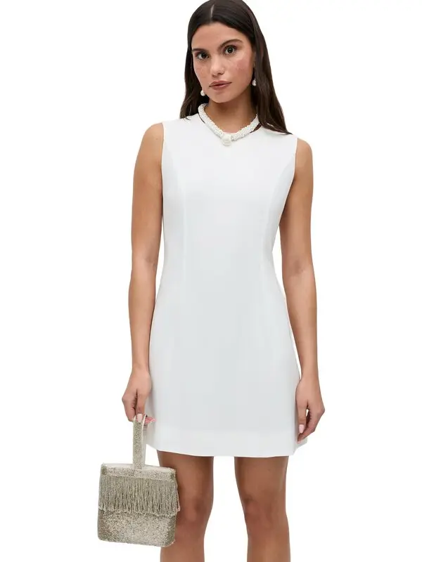 Rixo Katrin Mini Dress - Ivory