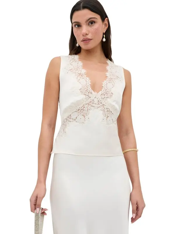 Rixo Emmie Pearl Separate - Ivory