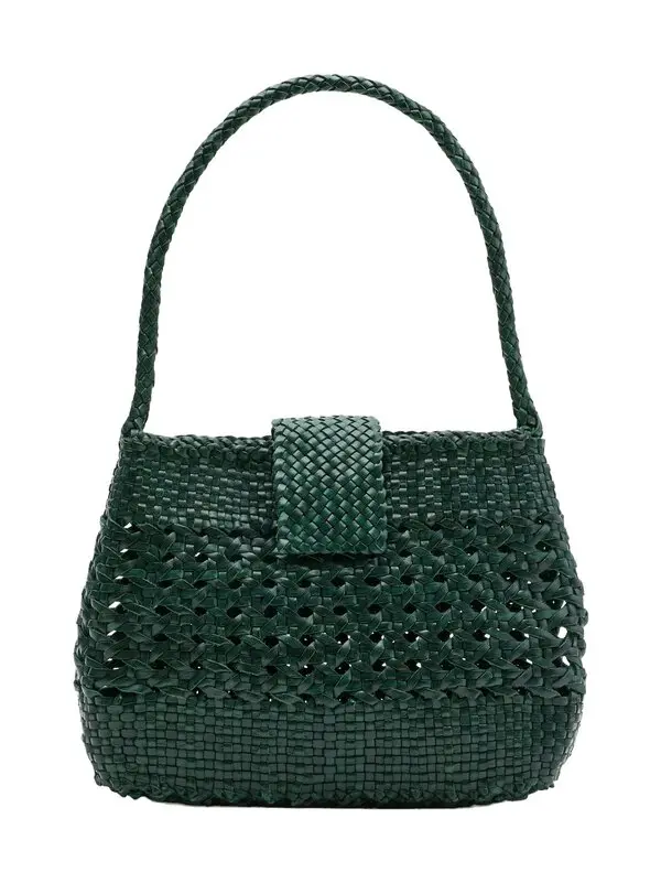 Rixo Amoria Woven Bag - Green