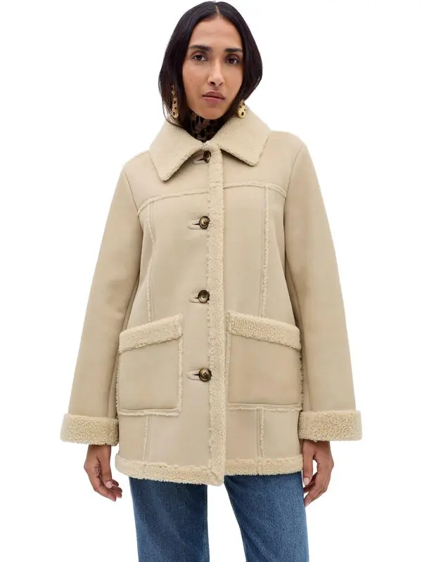 Rixo Ellis Regular Jacket - Cream