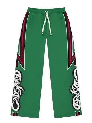 GODSPEED New Age Trackpants - Green/red
