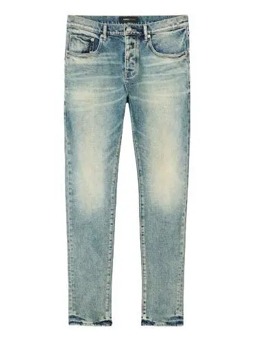 PURPLE BRAND Electric Tint Straight Leg Jeans - Mid Indigo